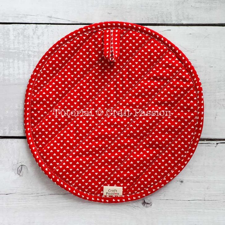 Easy Quilted Trivet Sewing Pattern - How To Sew • Craft Passion