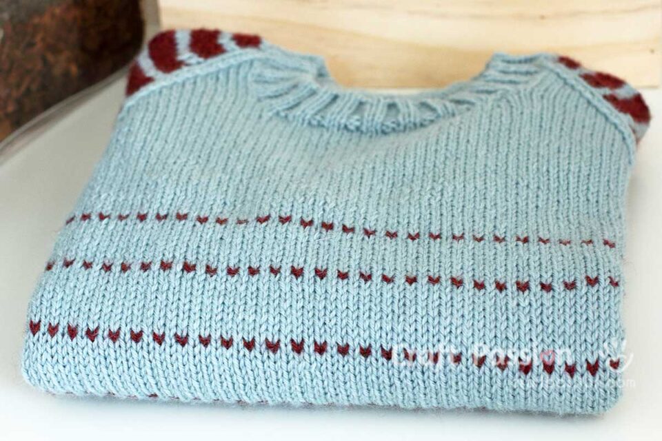 Free Raglan Sweater Knitting Pattern - 6 Sizes • Craft Passion