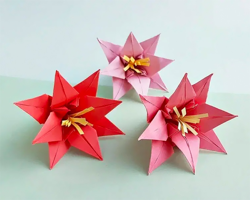 Origami Flower- 29 Origami Projects To DIY • Craft Passion