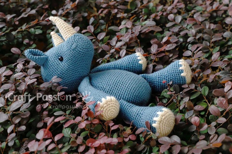 Crochet Rhino - Free Amigurumi Pattern • Craft Passion