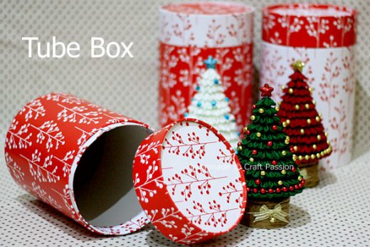 How To DIY Tube Box Packaging • Craft Passion