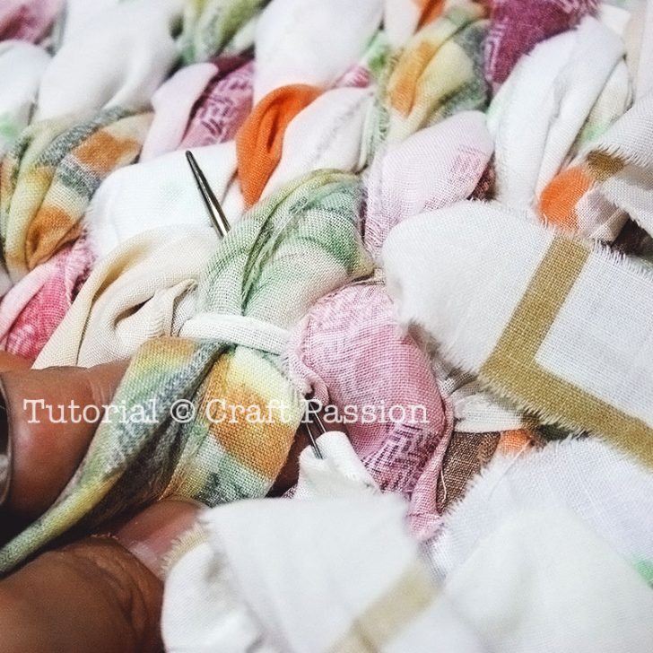 How To Make A Rag Rug - Woven Rug • Easy Recycle Craft